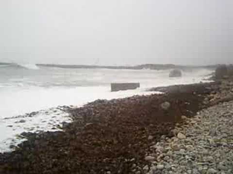 Point Judith R.I. surf Pre TS Hanna - YouTube