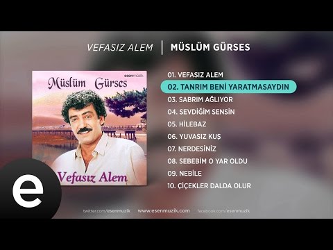 Tanrım Beni Yaratmasaydın (Müslüm Gürses) Official Audio #tanrımbeniyaratmasaydın #müslümgürses