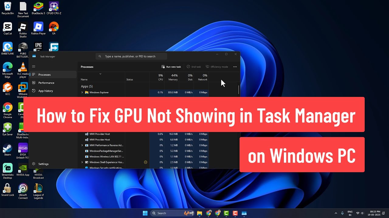 How to Fix GPU Not Showing in Task Manager on Windows PC (2025) - YouTube