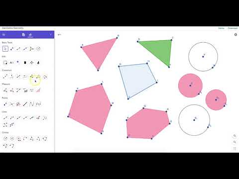 GeoGebra Tips and Tricks: Using the COPY VISUAL STYLE Tool - YouTube