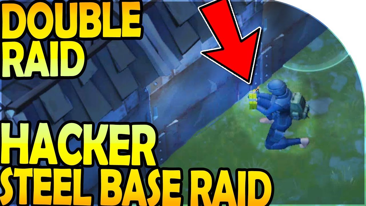HACKER STEEL BASE RAIDING (DOUBLE Raid) - Last Day On Earth Survival ...