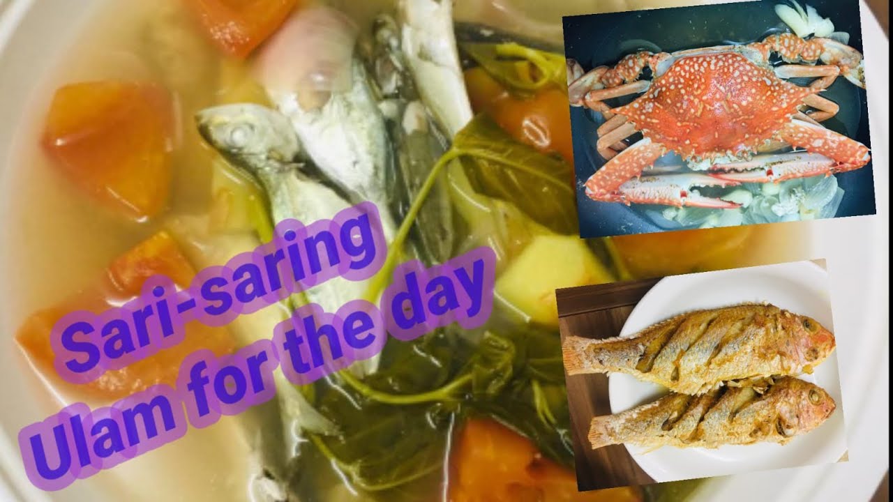 Sari-saring Ulam for the day / sarap nang ganito /HomeFoodTaste - YouTube