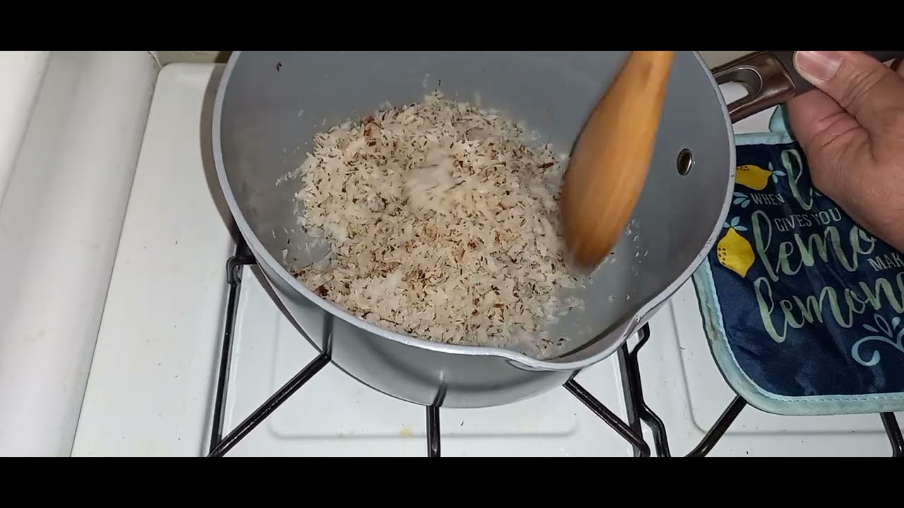 Haciendo coco tostado, PARTE 2 DE 2 - YouTube
