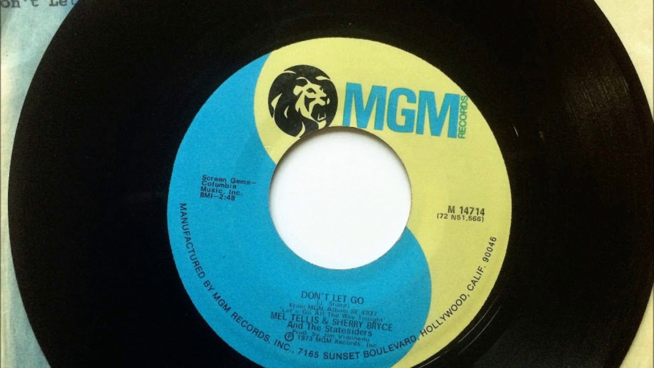 Don't Let Go , Mel Tillis & Sherry Bryce , 1974 - YouTube