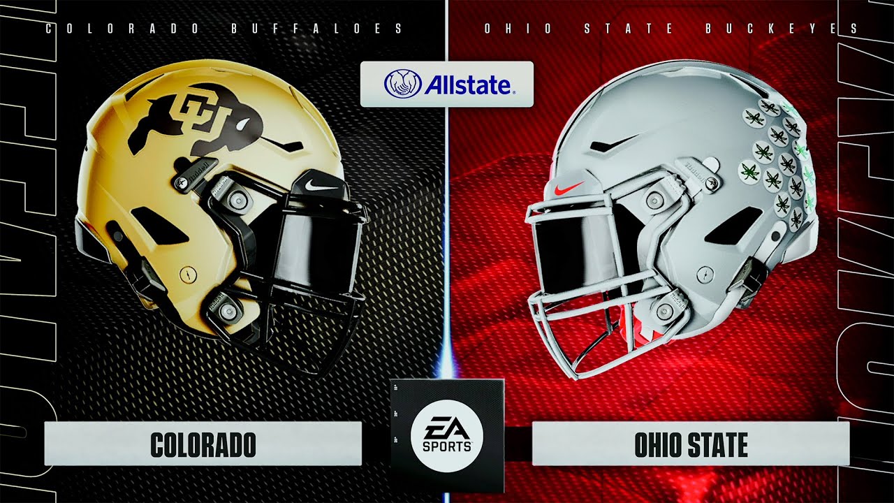 Colorado vs Ohio State | College Football 25 | Full Game Simulation ...