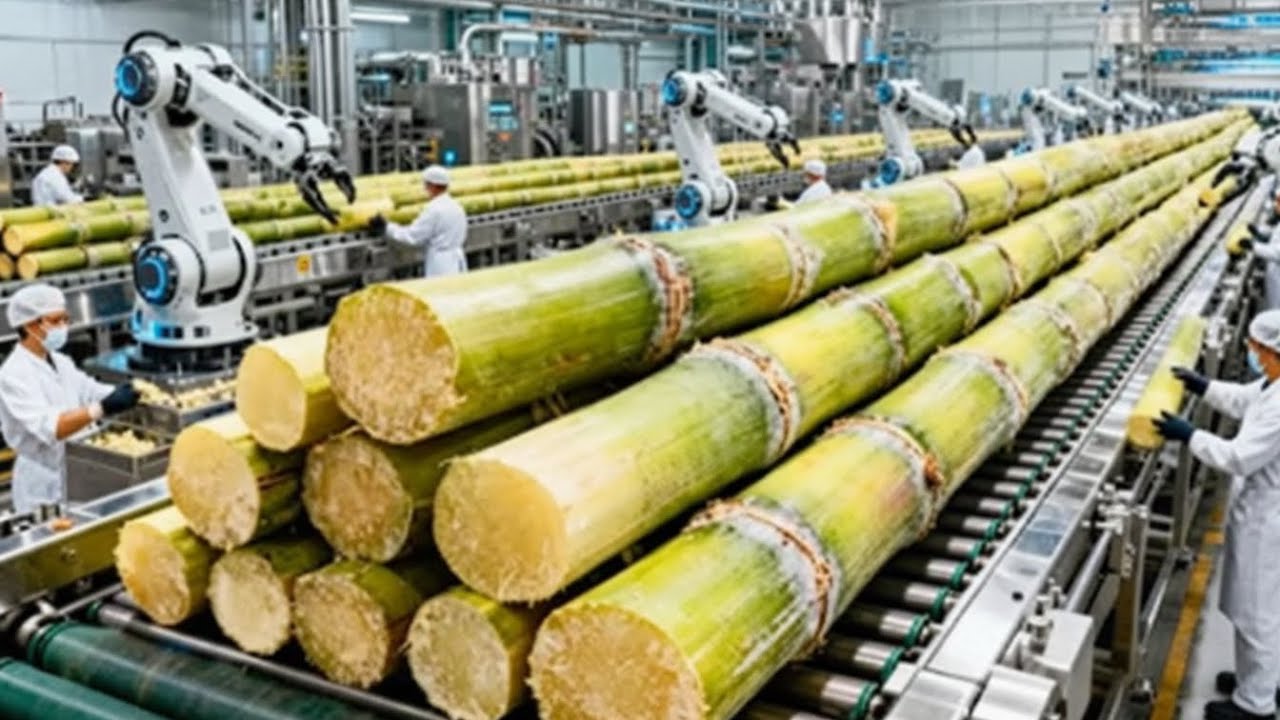 Inside a Modern Cane Sugar Factory: From Fresh Sugarcane to Pure ...