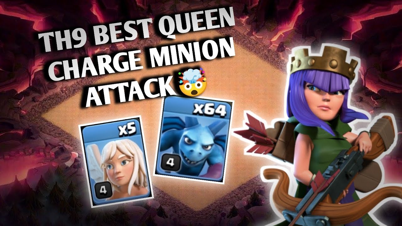 Queen Charge Minion Attack strategy | challenge attack - YouTube