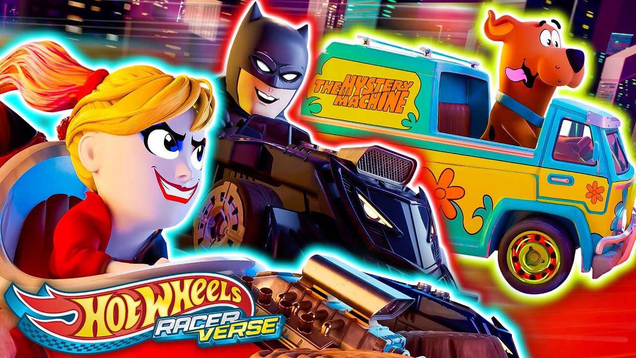 Ten wyścig to nie żart! Batman™ i Harley Quinn™ dołączają do Scooby-Doo ...