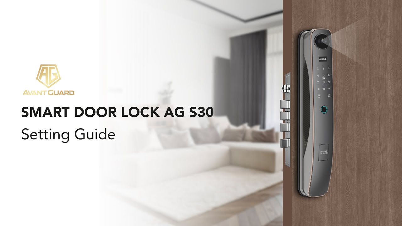 [Avant Guard] Smart Lock S30 Setting Guide - YouTube