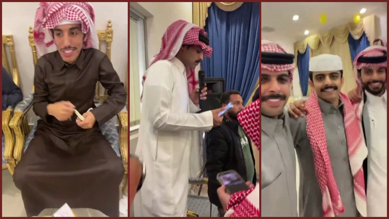بث بسام بن عشق و رائد بن عشق مع محمد بن مفرح و محمد بن جابر في حفل