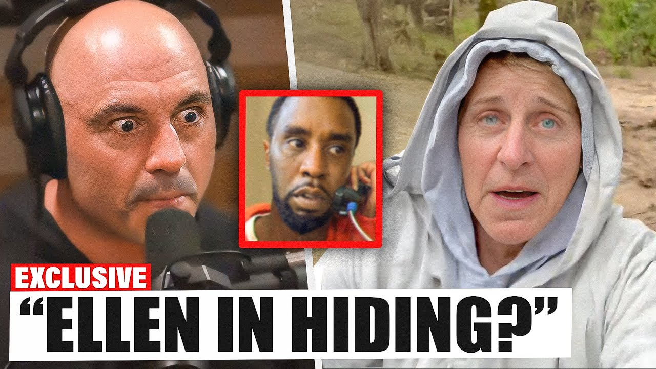 Joe Rogan Reveals Why Ellen Is HIDING After Diddy Arrest - YouTube