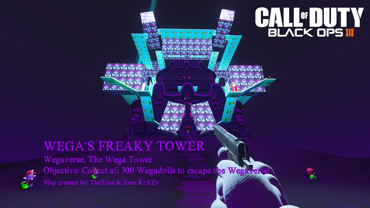 Wegas Freaky Tower! Call of Duty Black ops 3 Custom Zombies - YouTube