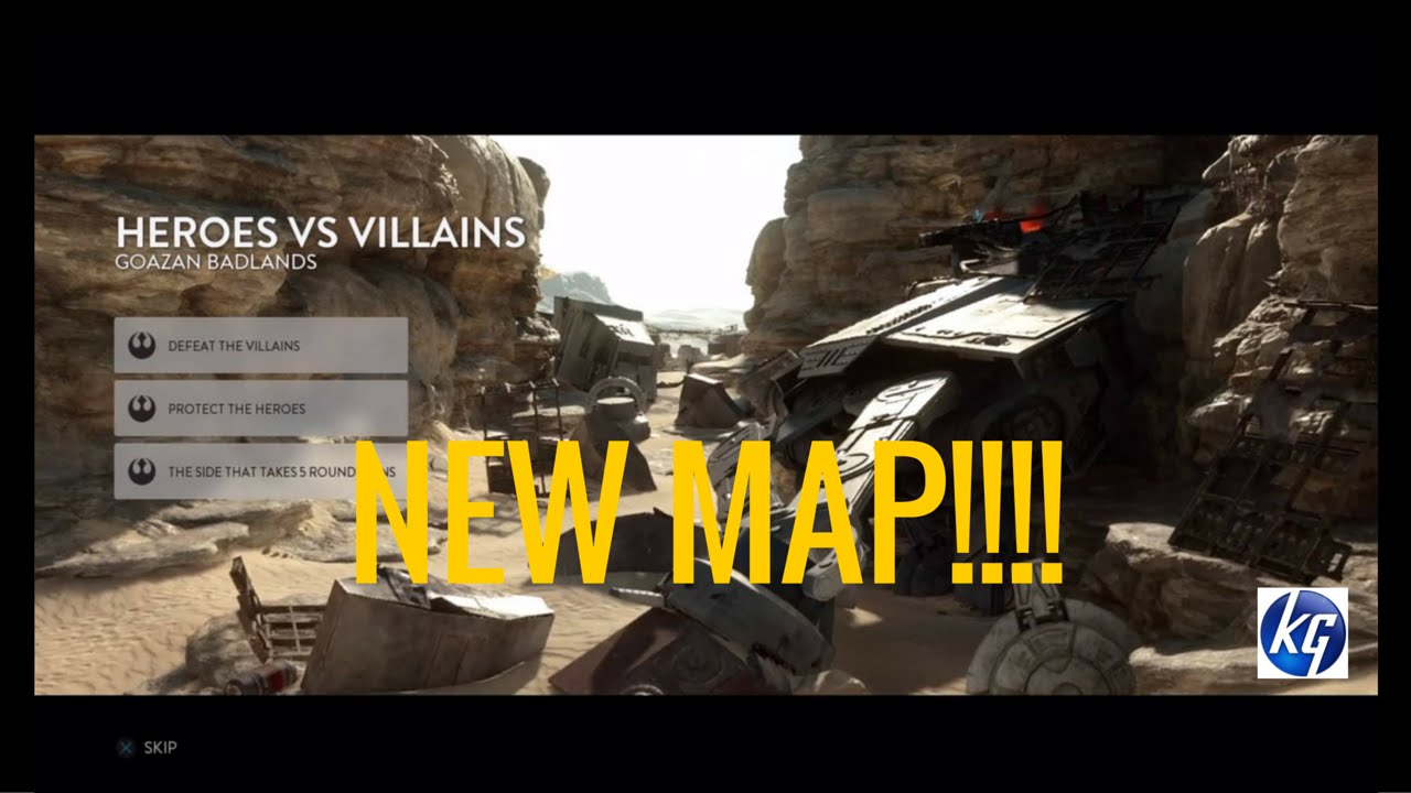 Star Wars battlefront -The Battle of Jakku - NEW MAP - GOAZON BADLANDS ...