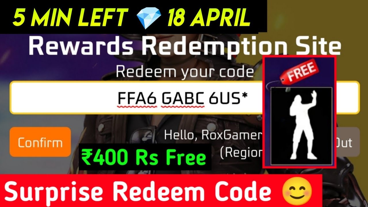 Free 500 Ruppes Redeem Code 😱🔥 | Free Fire New Redeem Code | Free Fire ...