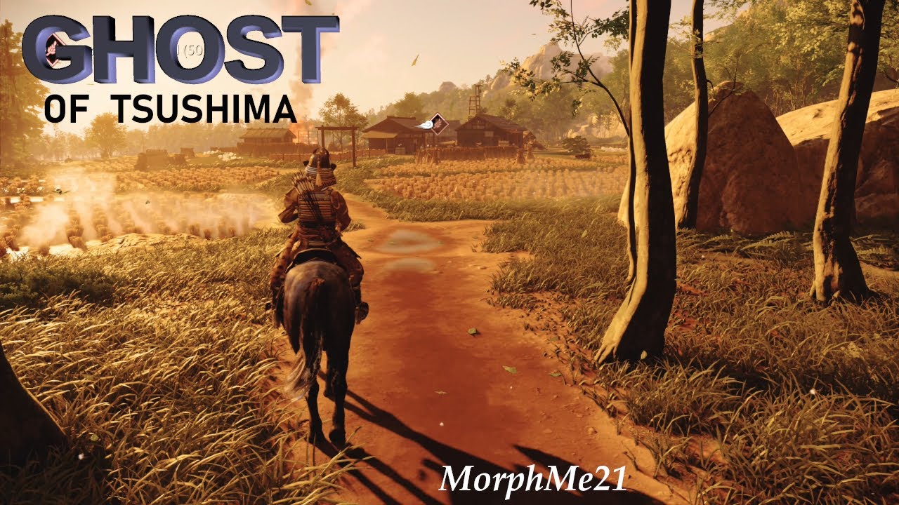 Ghost of Tsushima [4K] Yagata Farmstead - YouTube