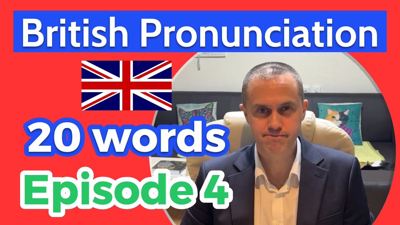 British Pronunciation - 20 Words - British University Professor ...
