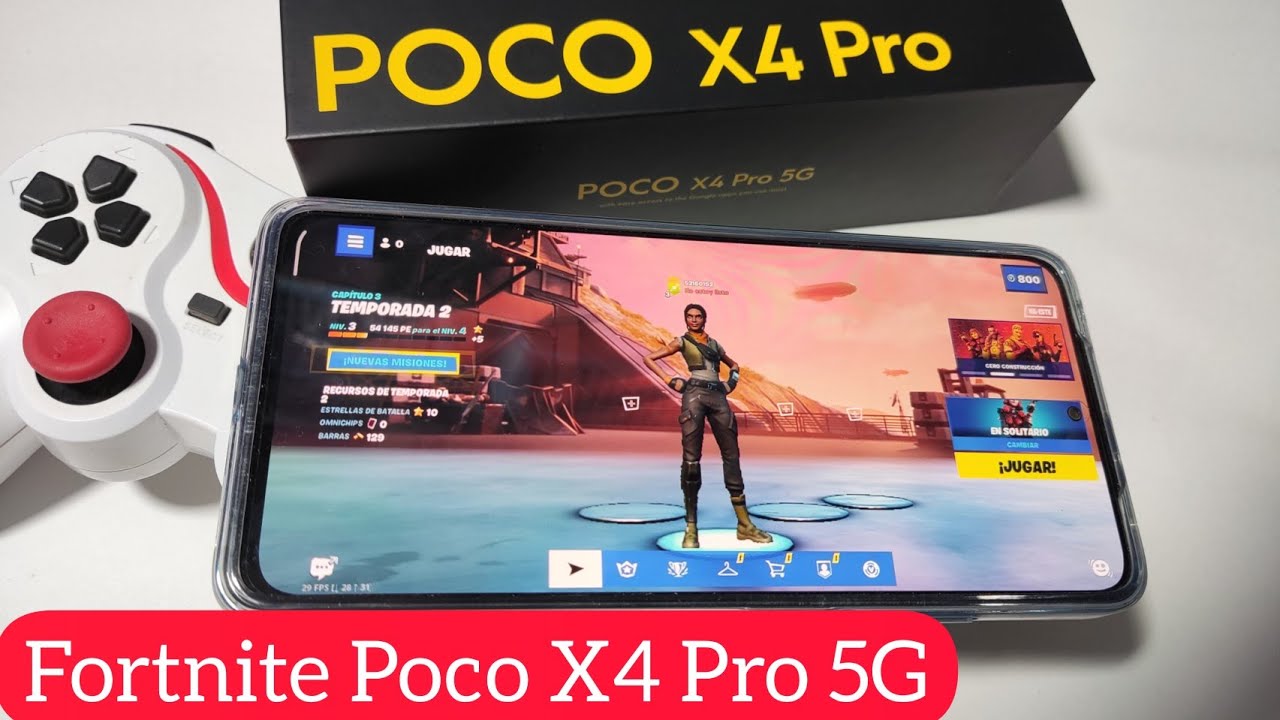 Fortnite Poco X4 Pro - YouTube