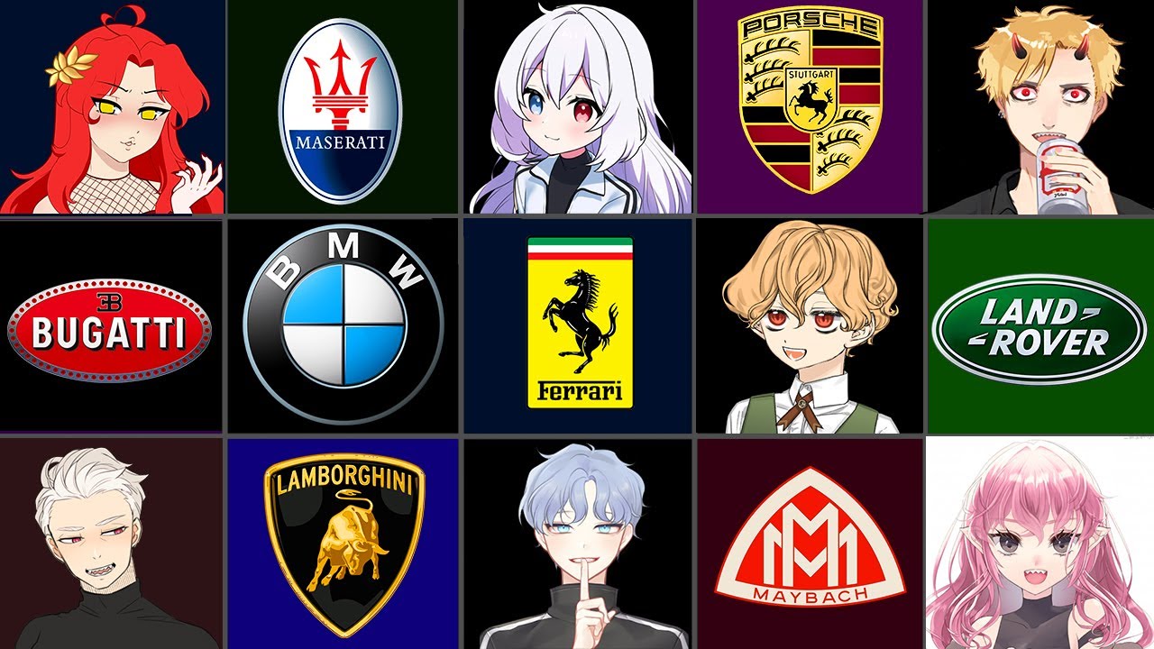 CAR BRANDS AS HUMANS AND MEME SOUNDS + SUV CAR BRANDS - YouTube
