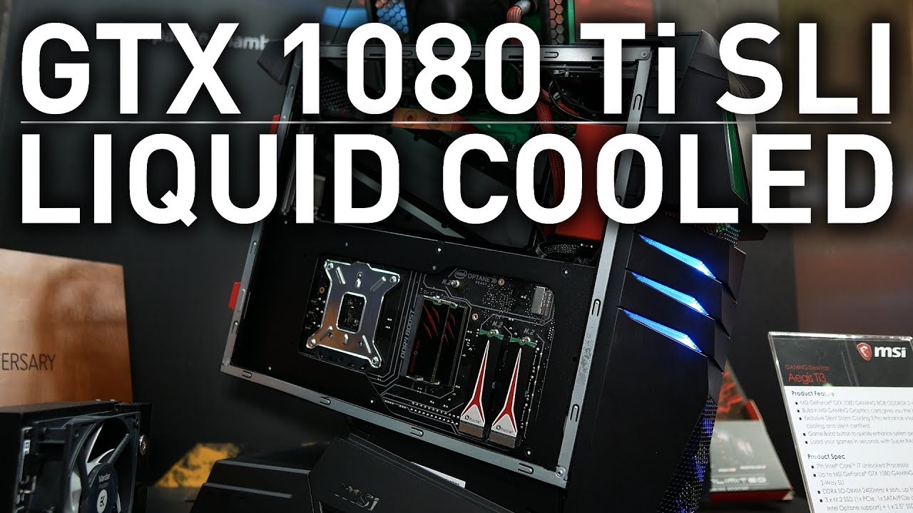 MSI's Compact Desktop Range! Infinite A, Aegis Ti3 - YouTube