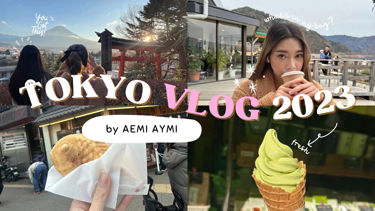 🇯🇵 Aemi in Tokyo Vlog 2023 ️ เที่ยวญี่ปุ่น 7 วัน โตเกียว-ดิสนีย์ซี-ฟูจิ ...