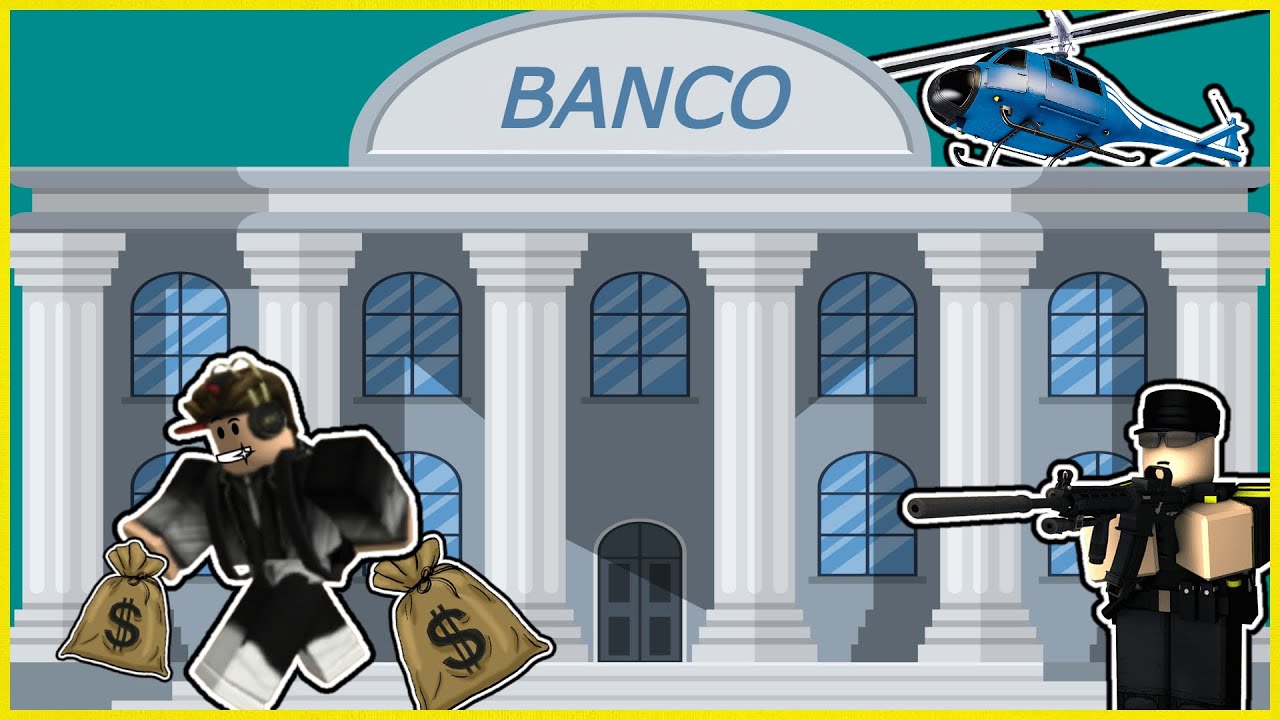 ROUBEI O BANCO DA CIDADE NO ROBLOX Assalte o banco, Obby! - YouTube