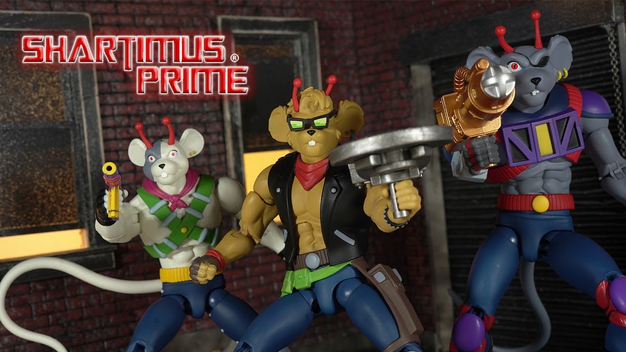 3 Nice Mice! - Biker Mice From Mars Vinnie, Throttle, and Modo Nacelle ...