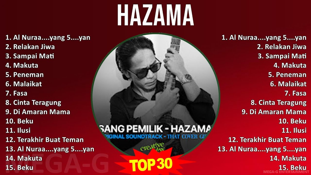 H a z a m a 2024 MIX Senarai Main ~ - YouTube