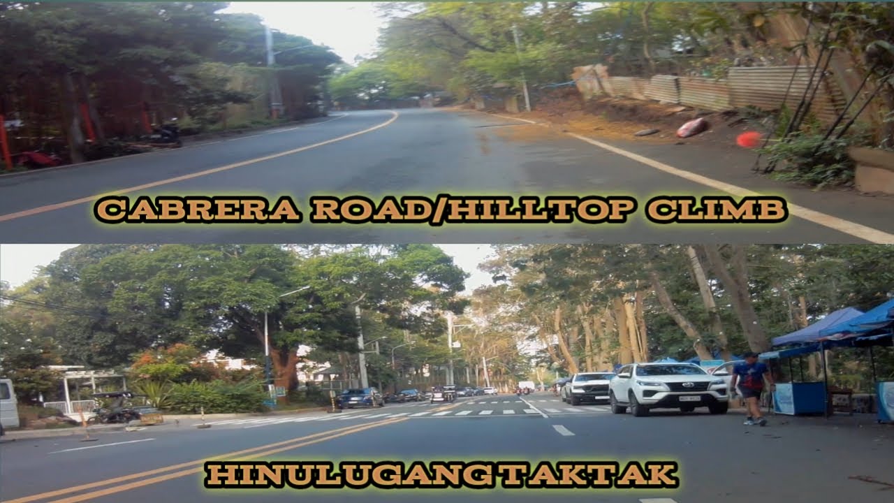 Hill Top/ Cabrera Road Climb to Hinulugang taktak - YouTube