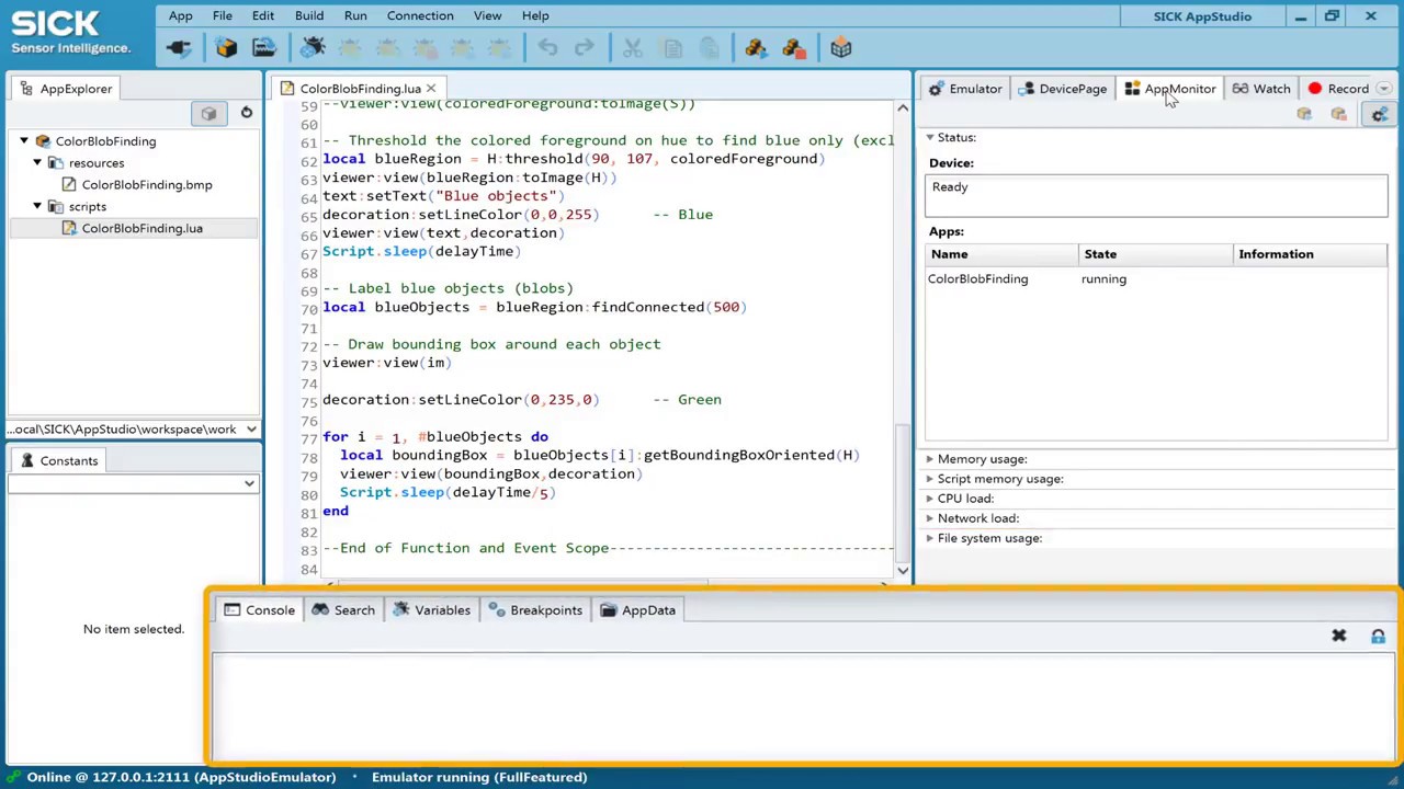 SICK AppSpace: AppStudio OVERVIEW - YouTube