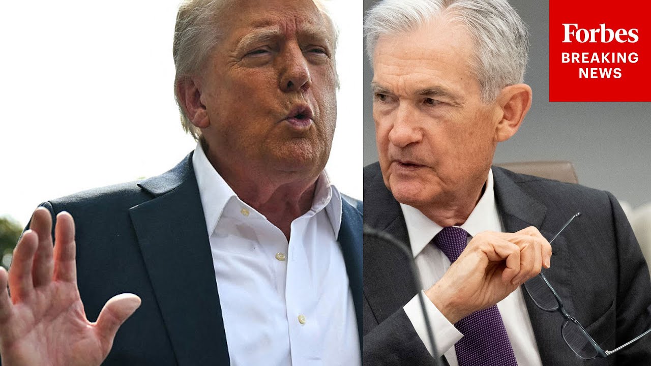 Reporter Asks Trump Straight-Up: 'Do You Plan To Fire Jerome Powell ...