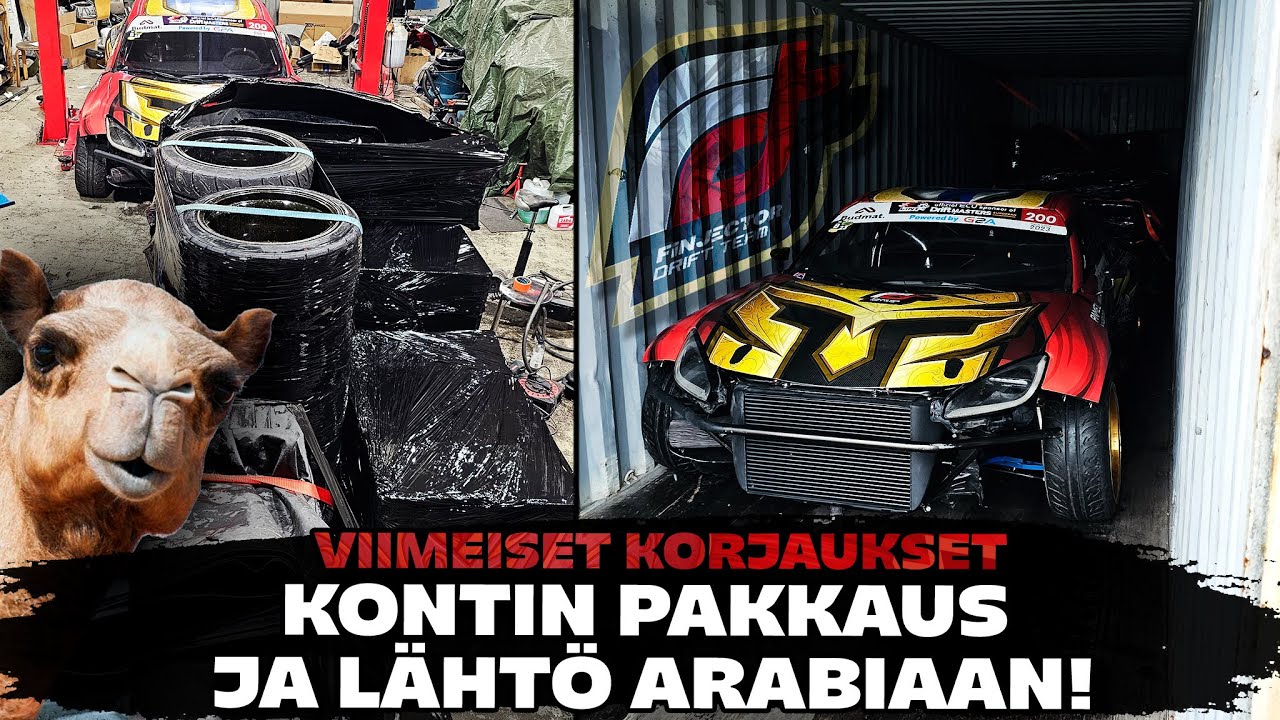KILPA-AUTO ARABIAAN! KUINKA PALJON TAVARAA PITÄÄ OTTAA MUKAAN? | FDT ...