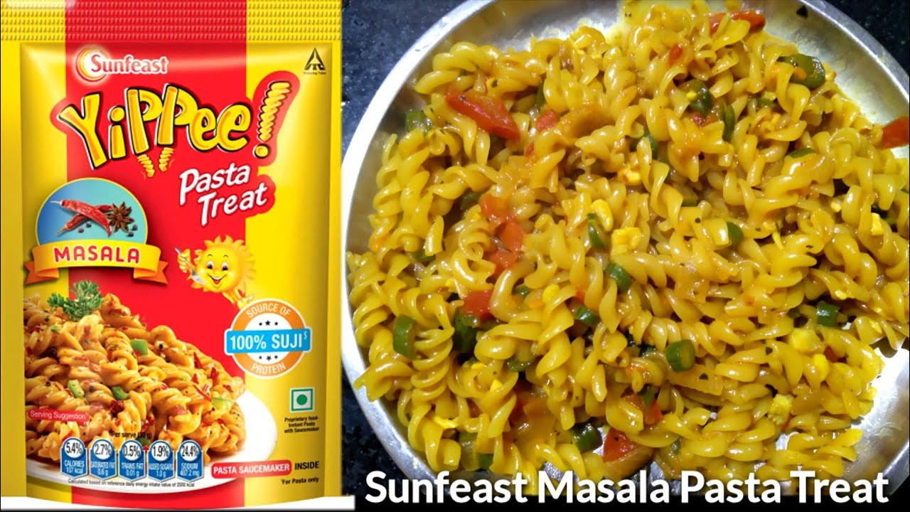 Sunfeast Yippee Pasta Treat - Yippee Masala Pasta Treat - Yippee Pasta ...