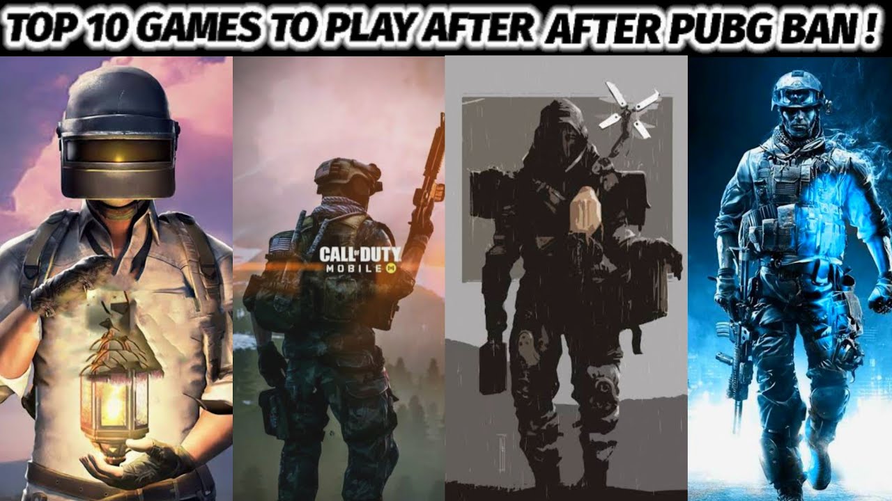 TOP 10 GAMES LIKE PUBG | PUBG ALTERNATIVE GAMES | BEST BATTLE ROYALE ...
