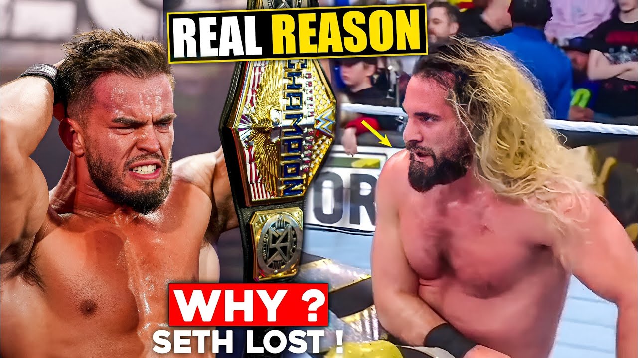 REAL REASON WHY THEORY WINS US CHAMPIONSHIP|SETH ROLLINS FANS ANGRY ...
