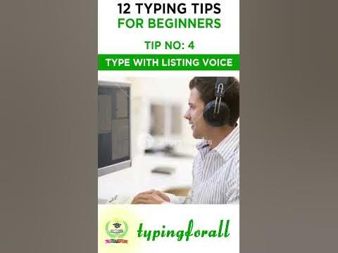 typing tips for beginners | how to type fast and accurately | tips for ...