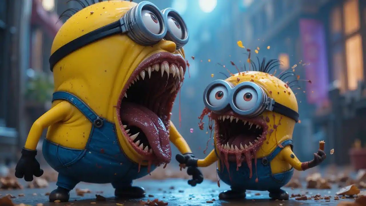 Monster Rabbits Meow Fight Minions ||| - YouTube