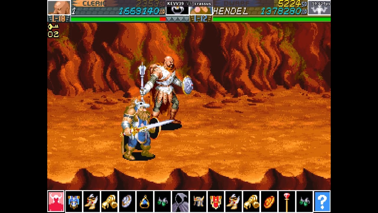 던전&드래곤2 클레릭+드워프 보스어택(Dungeons&dragons Shadow over Mystara Cleric+Dwarf ...