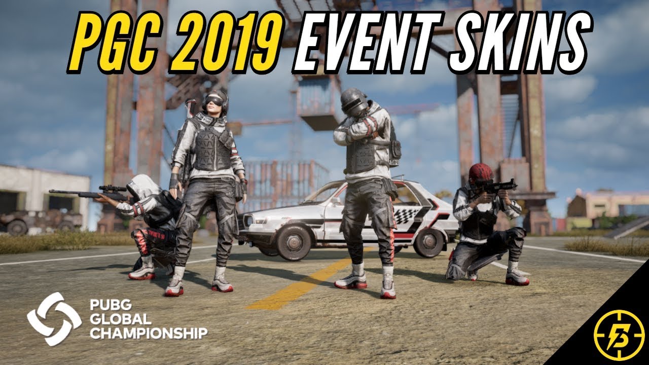 PUBG PGC 2019 Event Skins & Raffle - YouTube