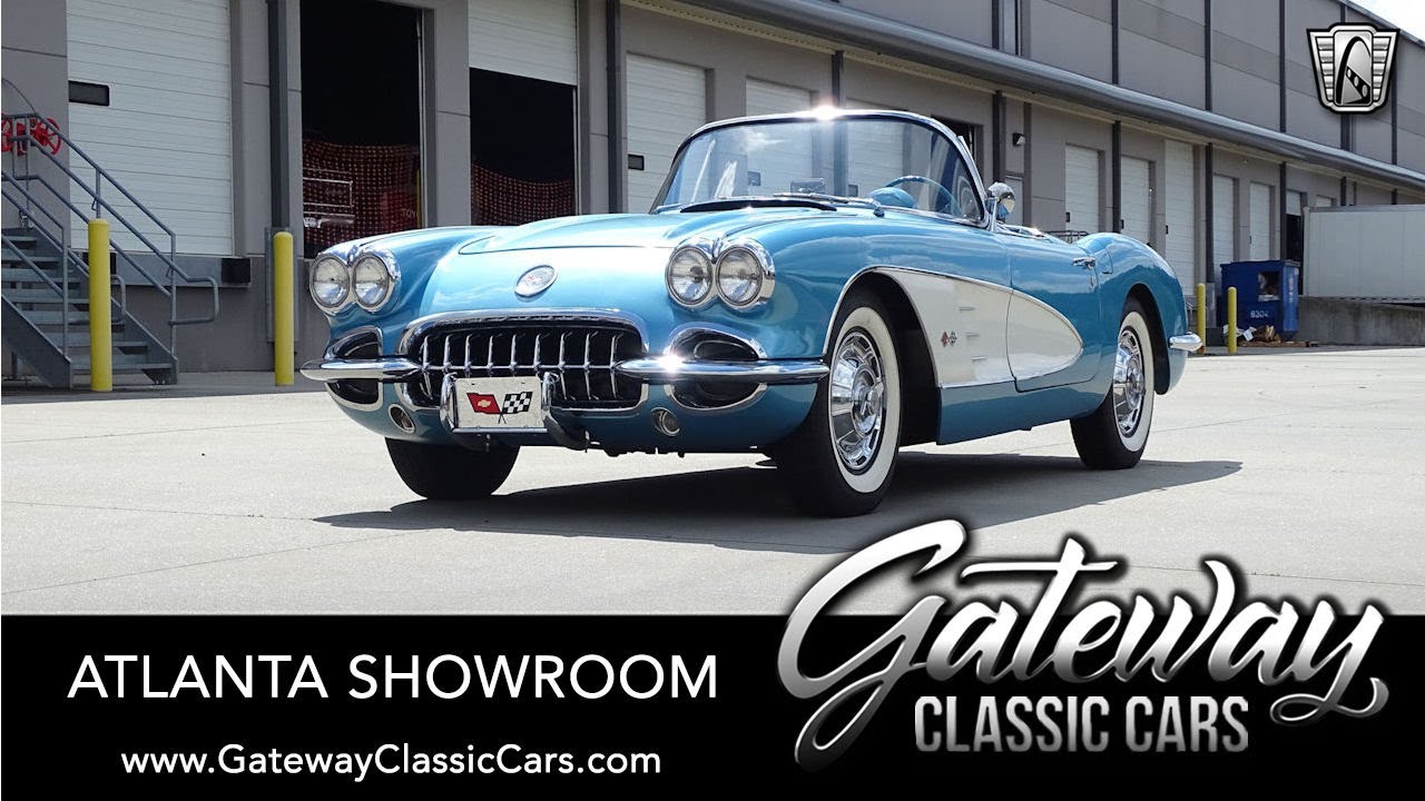 1959 Chevrolet Corvette Gateway Classic Cars #2116 ATL - YouTube