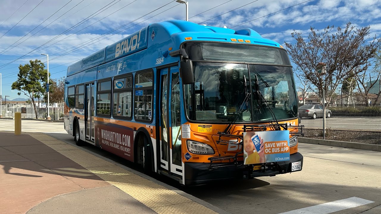 OCTA 2018 New Flyer XN40 #5864 - YouTube