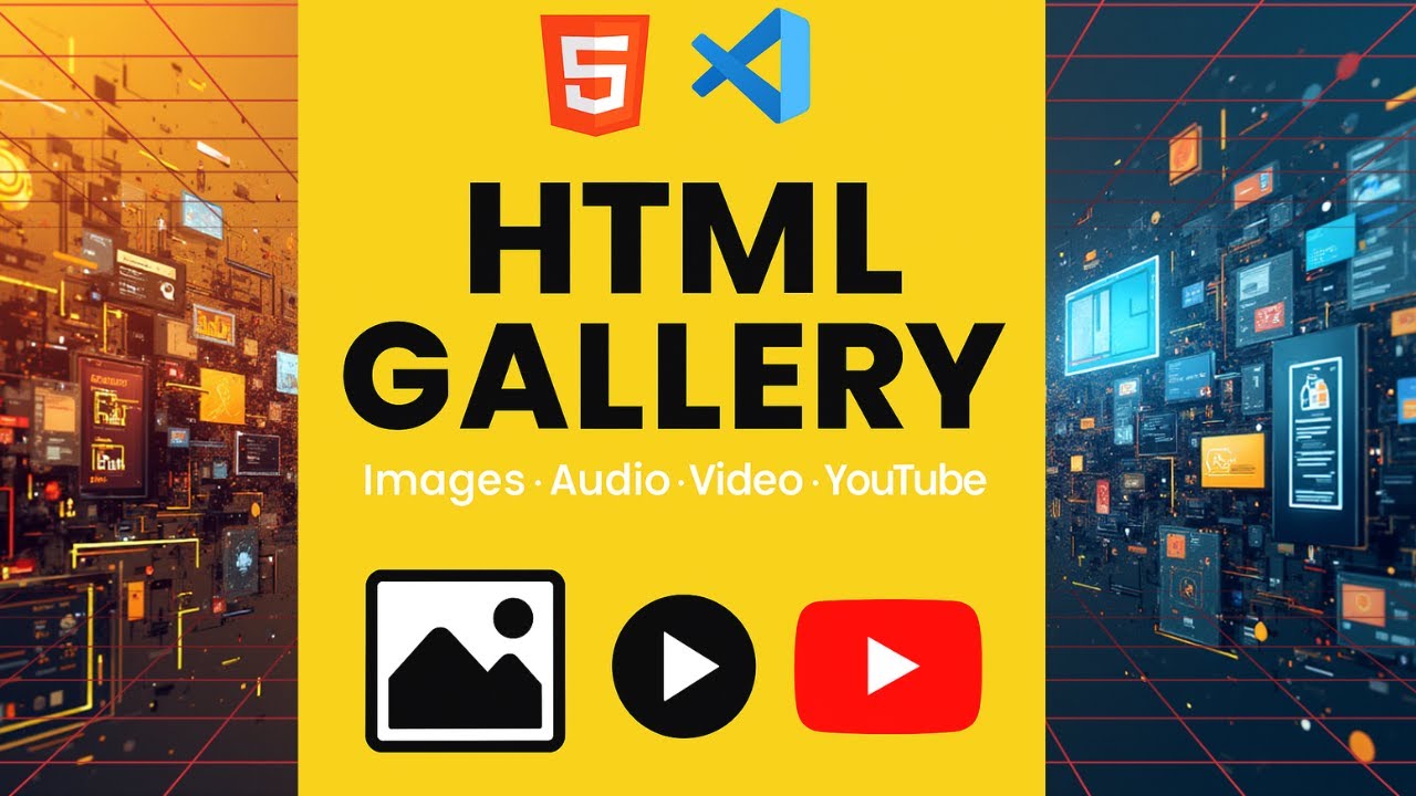 Ultimate HTML Gallery Page Tutorial — Add 3 Images, Playable Audio ...
