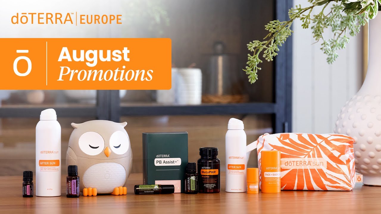 doTERRA Europe August Promotions - YouTube