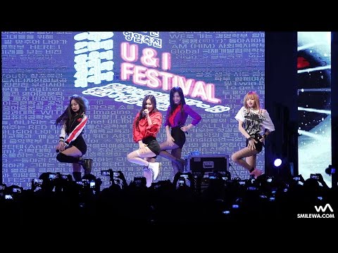 170517 BLACKPINK (블랙핑크) '휘파람' 직캠 @안양 성결대 축제 4K Fancam by -wA-