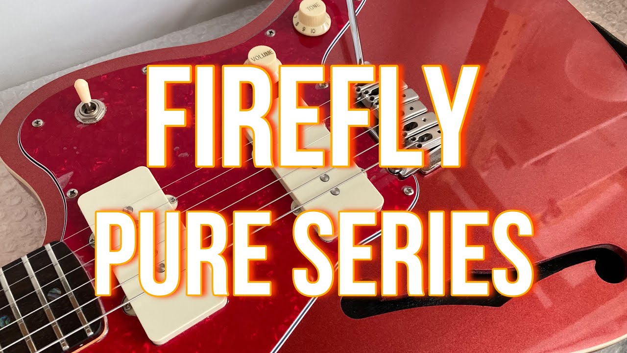 Firefly Jazzmaster semi-hollow (обзор) - YouTube