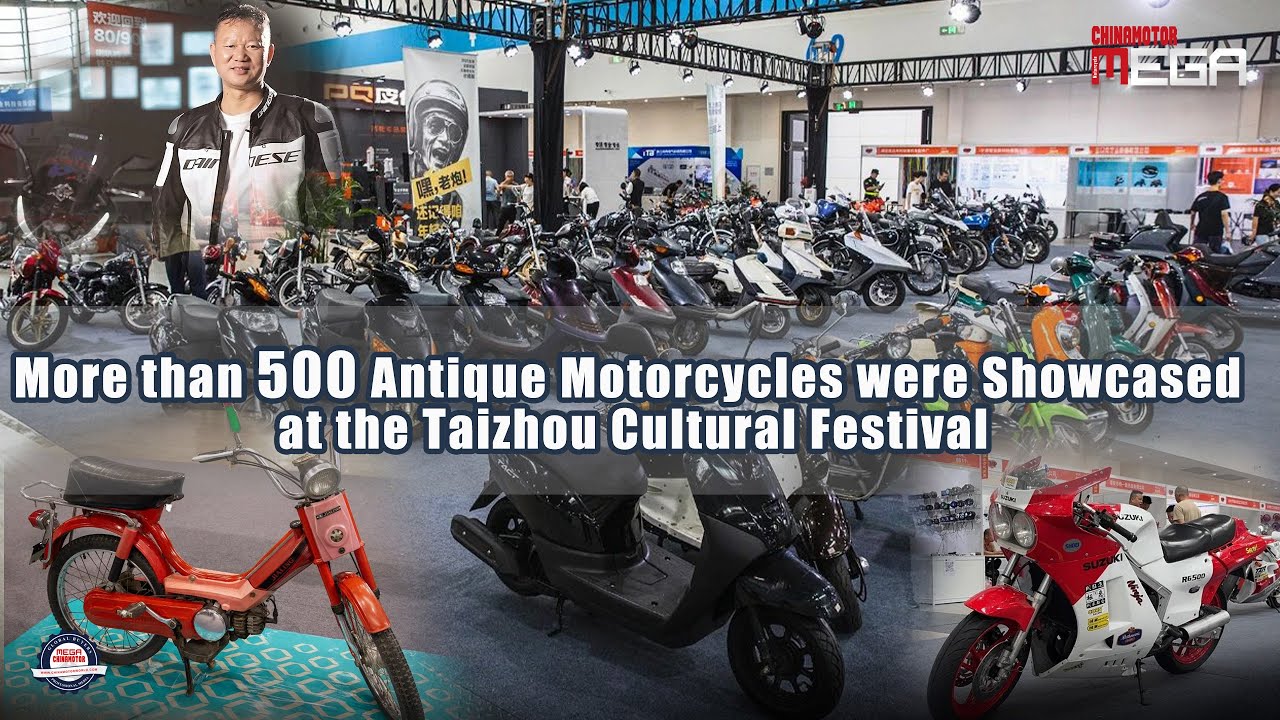 More than 500 Antique Motorcycles were Showcased at the Taizhou ...