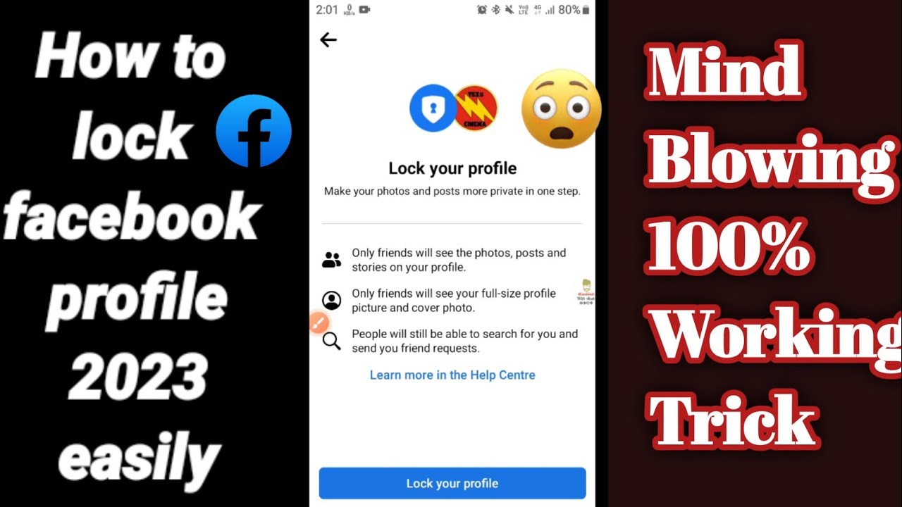 How to lock facebook profile 2023 | Facebook profile kaise lock karen ...