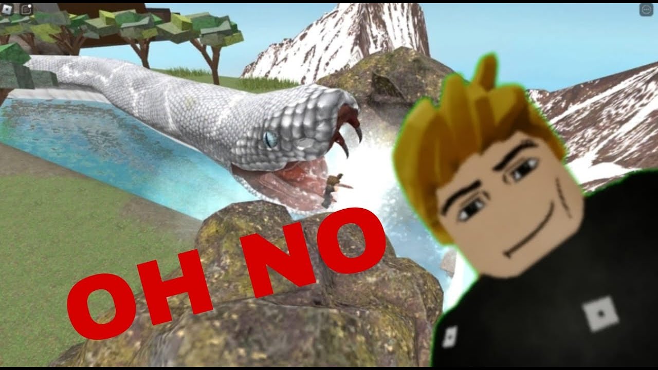 ESCAPE A GIANT SNAKE OBBY IN (ROBLOX) - YouTube