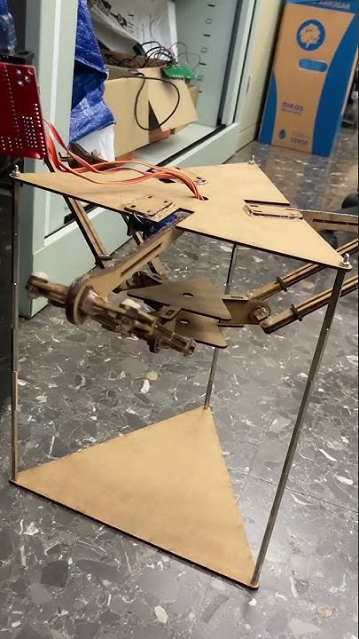 Preliminary movements demonstration of a low cost delta robot based on ...