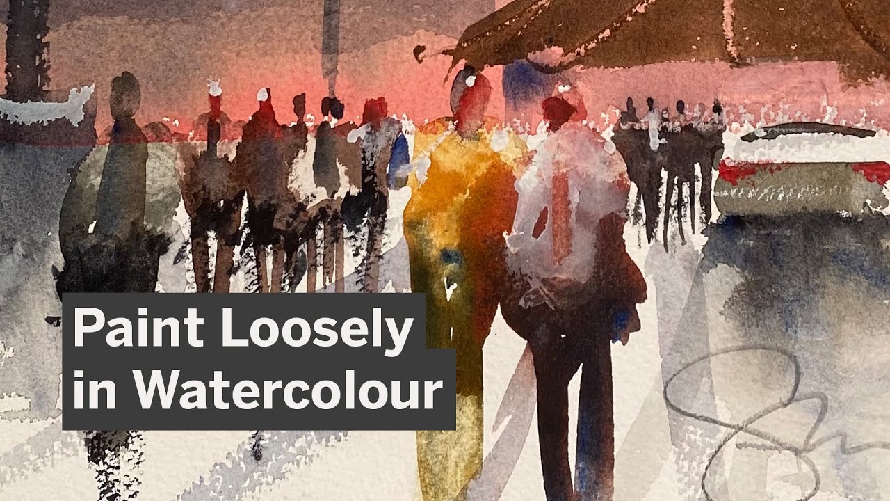 Class Preview - Loose and Evocative Cityscape in Watercolour (Steve ...