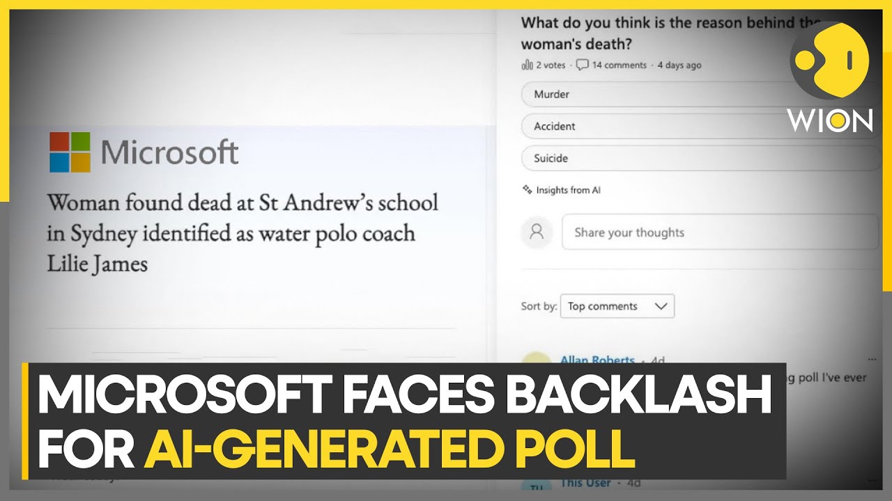 Microsoft AI inserts distasteful poll into a Guardian news report ...
